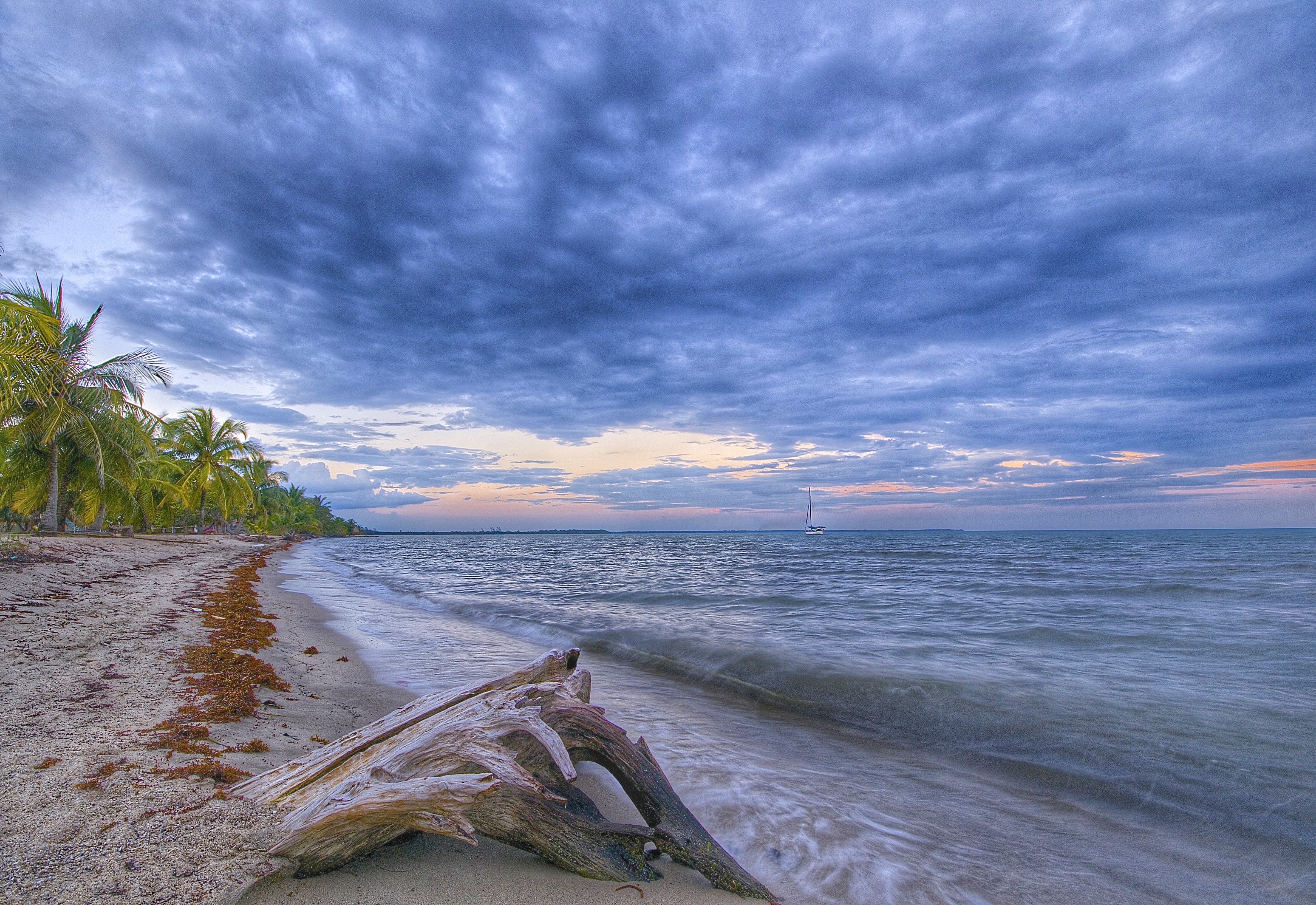 Belize Sunset Wallpaper